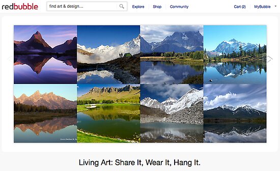 ""Mount Shuksan and Picture Lake in the Fall"" by Lynn Bawden | Redbubble
